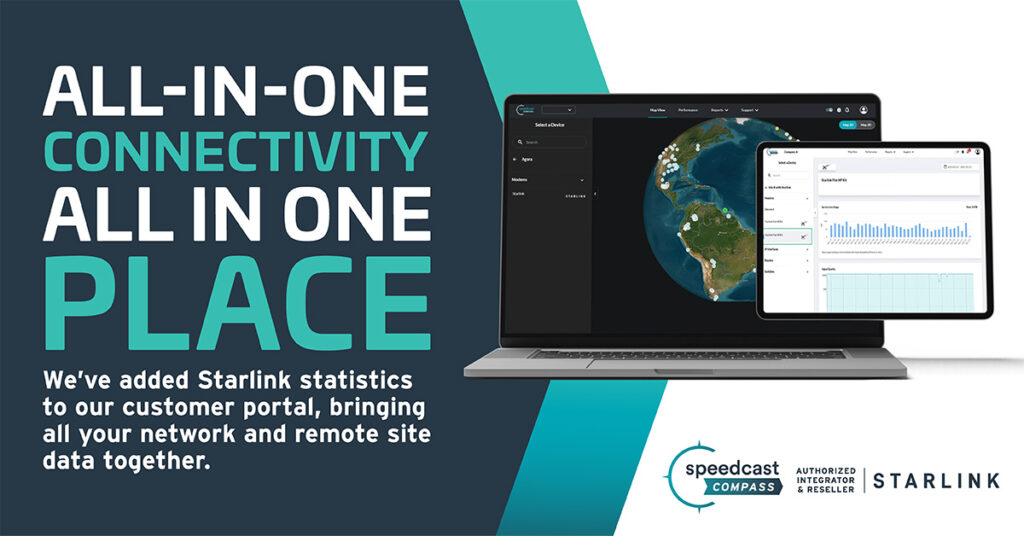 Starlink Internet Statistics Added To Our Customer Portal | Speedcast